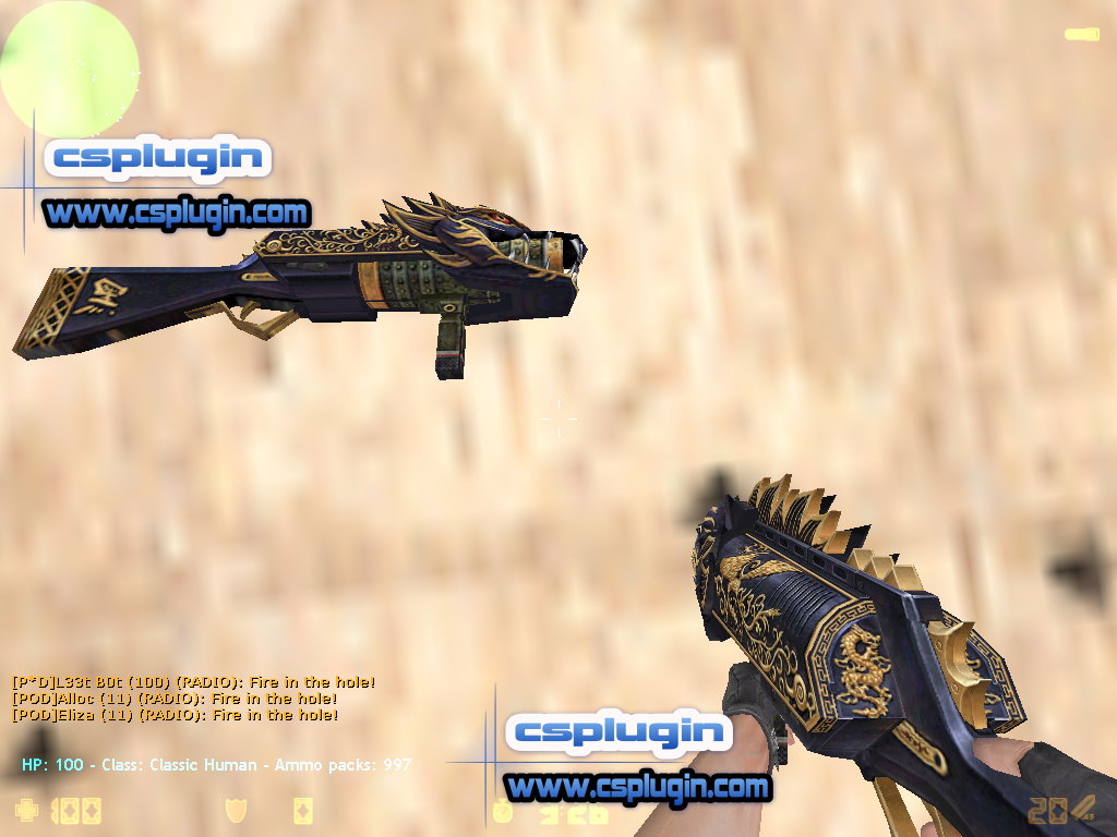 [ZP] Extra İtem: Dragon Cannon - Counter Strike Plugins